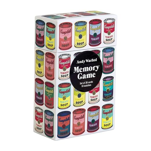 Andy Warhol Memory Game: Galison, Warhol, Andy: 9780735355538: Amazon.com: Books