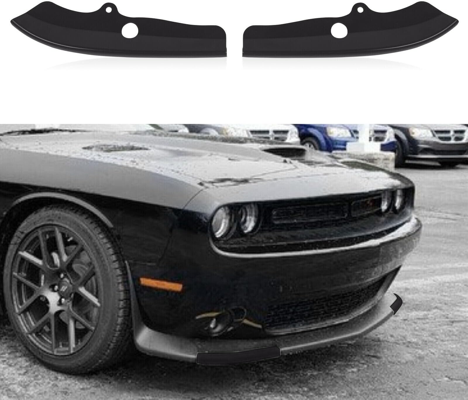 Amazon.com: SOSEGA Front Bumper Lip Splitter Protector Cover ...