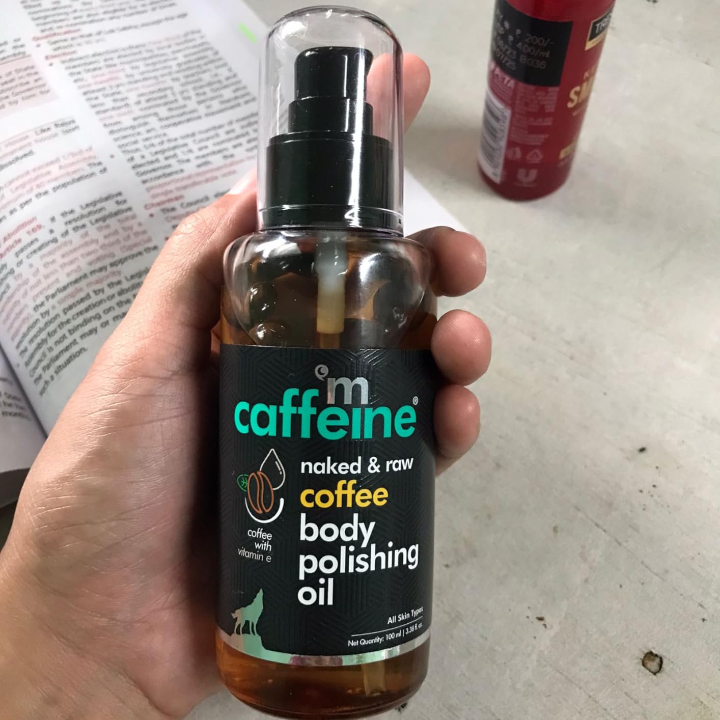 Buy mCaffeine Coffee Body Oil for Dry Skin For Women & Men ...