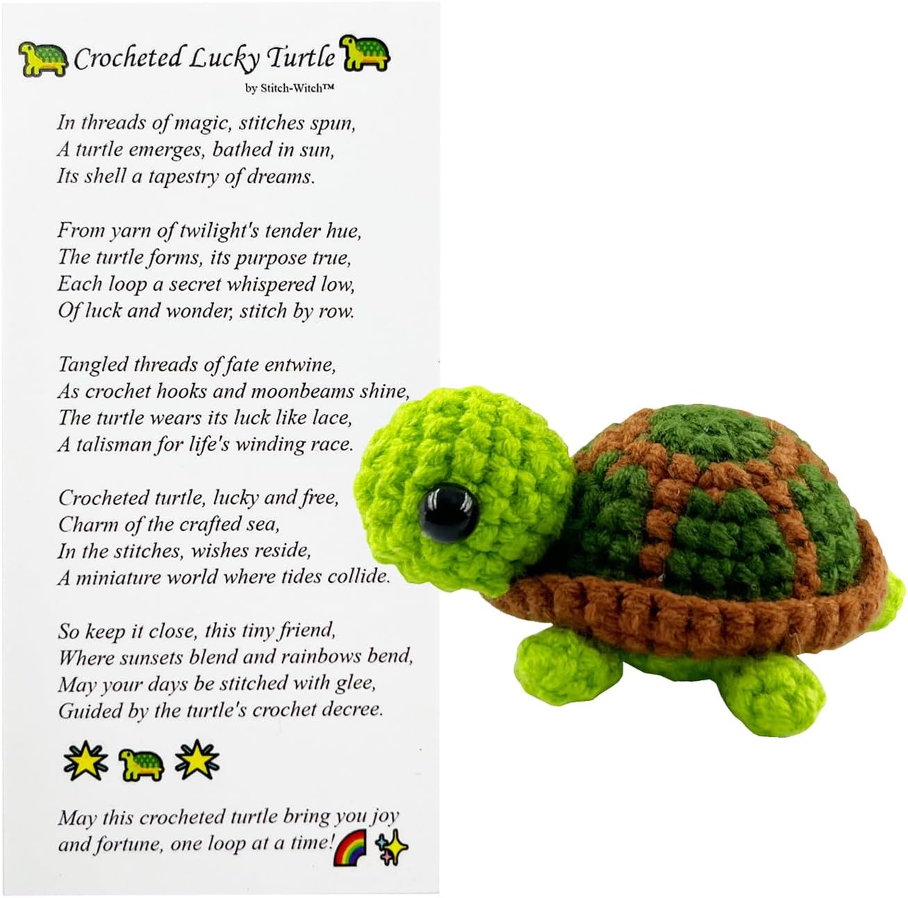 Amazon.com : Cute Handmade Crocheted Pocket Hug Token, Small Gift ...