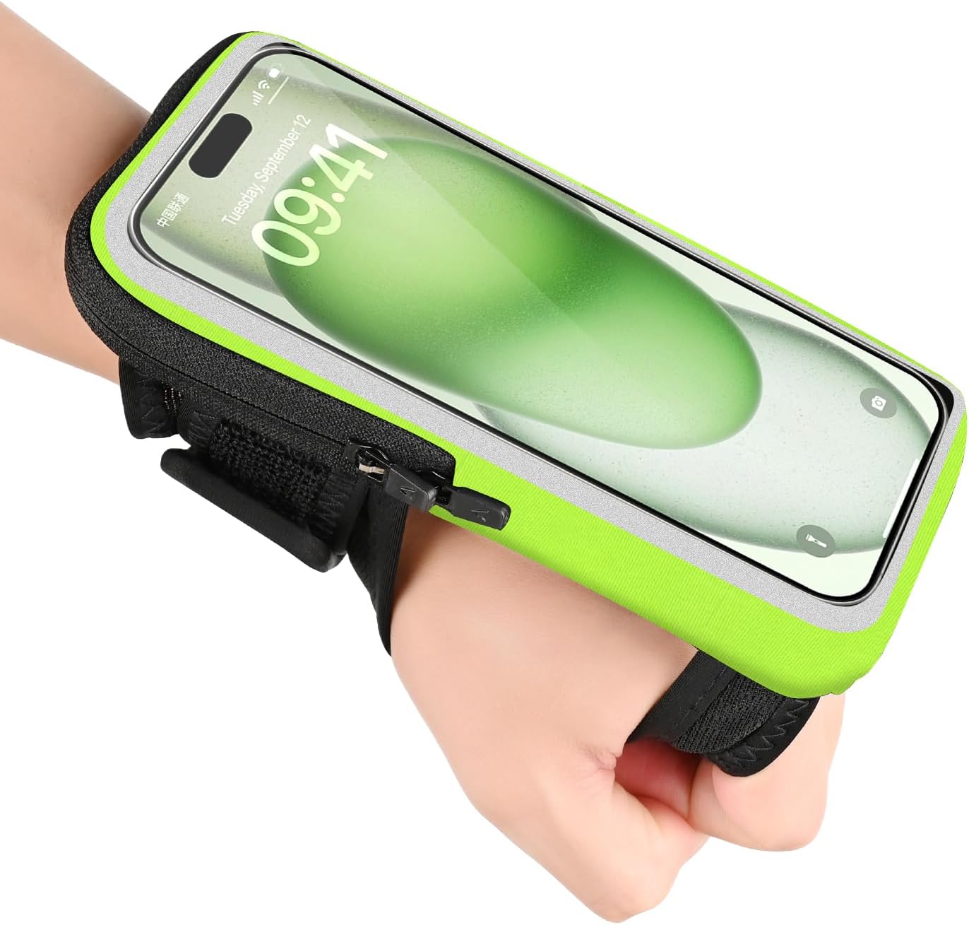 Amazon.com: Wristbands Phone Holder for Running, Forearm Running ...