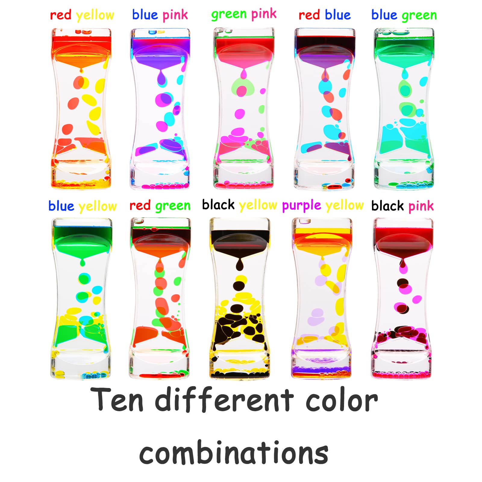 Snapklik.com : Liquid Motion Bubbler Timer,10 Pack Liquid Bubbler ...