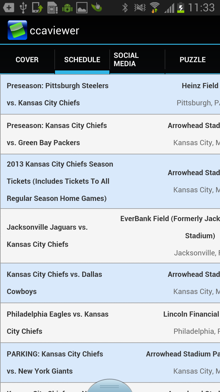 My Fan App : Kansas City Chiefs - App on Amazon Appstore