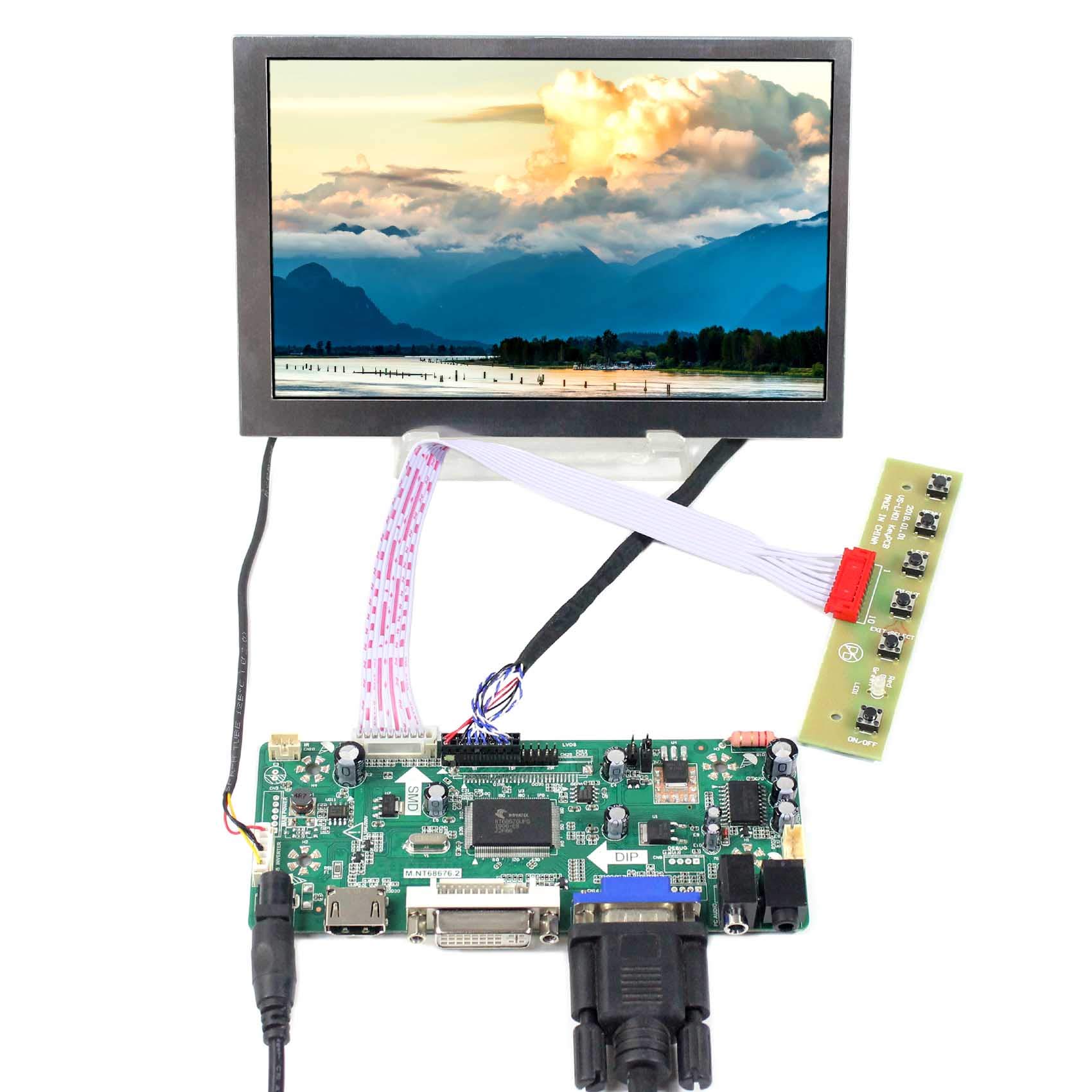 Amazon.com: VSDISPLAY 7 inch G070VW01 V0 800X480 LCD Screen with HD-MI ...