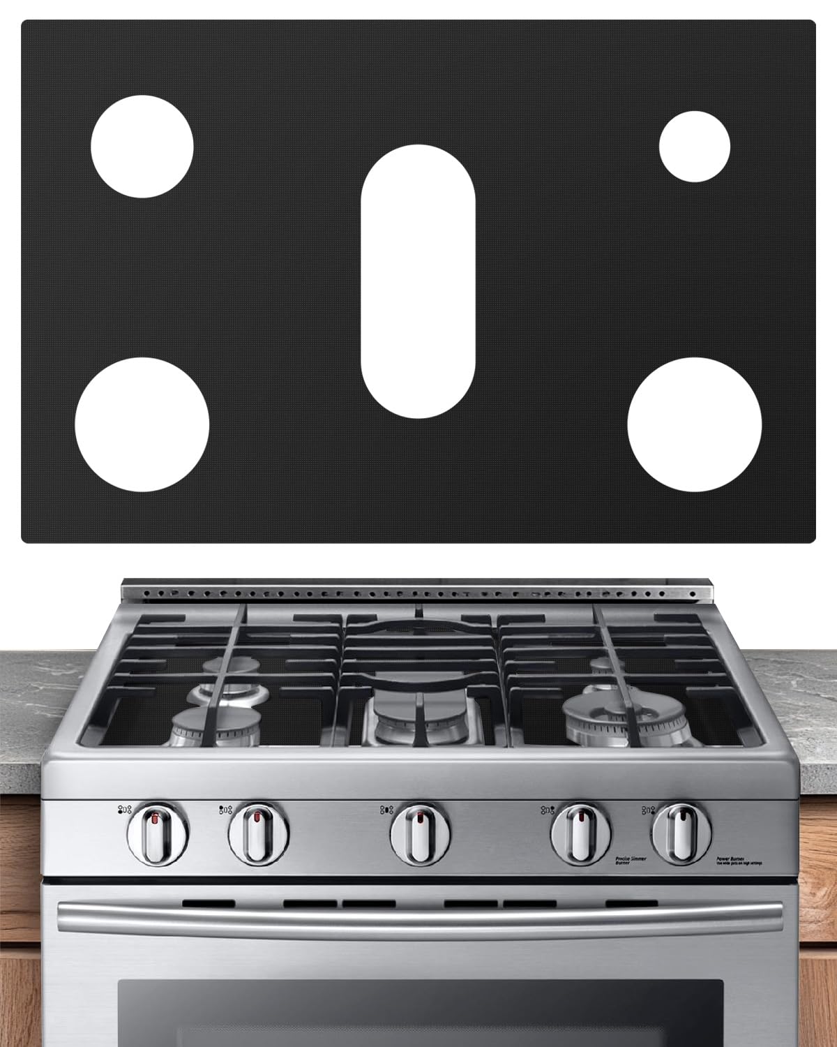 Amazon.com: FLASLD Silicone Stove Cover Gas Stove Top Burner Covers for ...