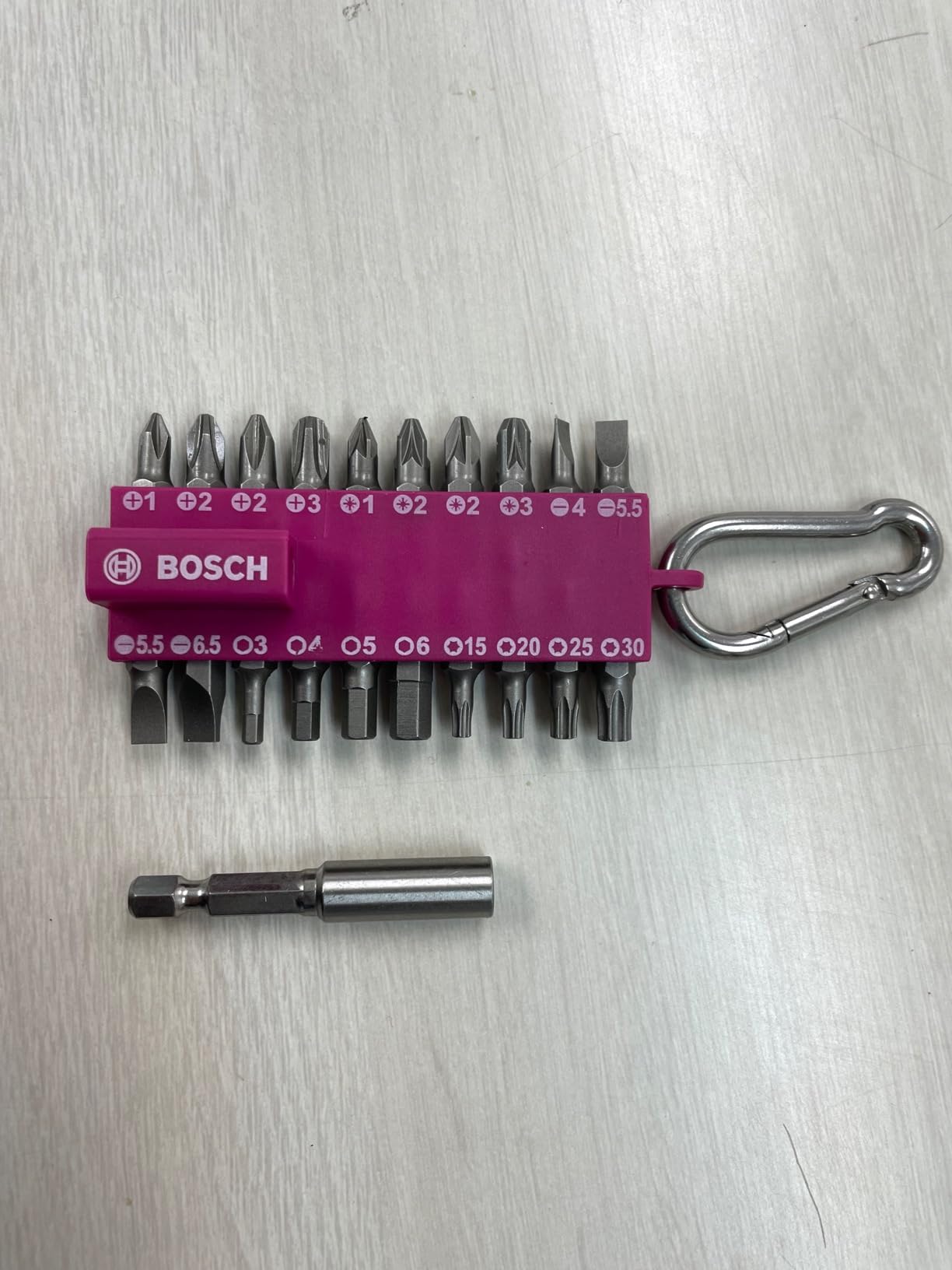 Amazon | ボッシュ(BOSCH) 21ピースドライバービットセット(パープル) 2607002821 | ドライバービット