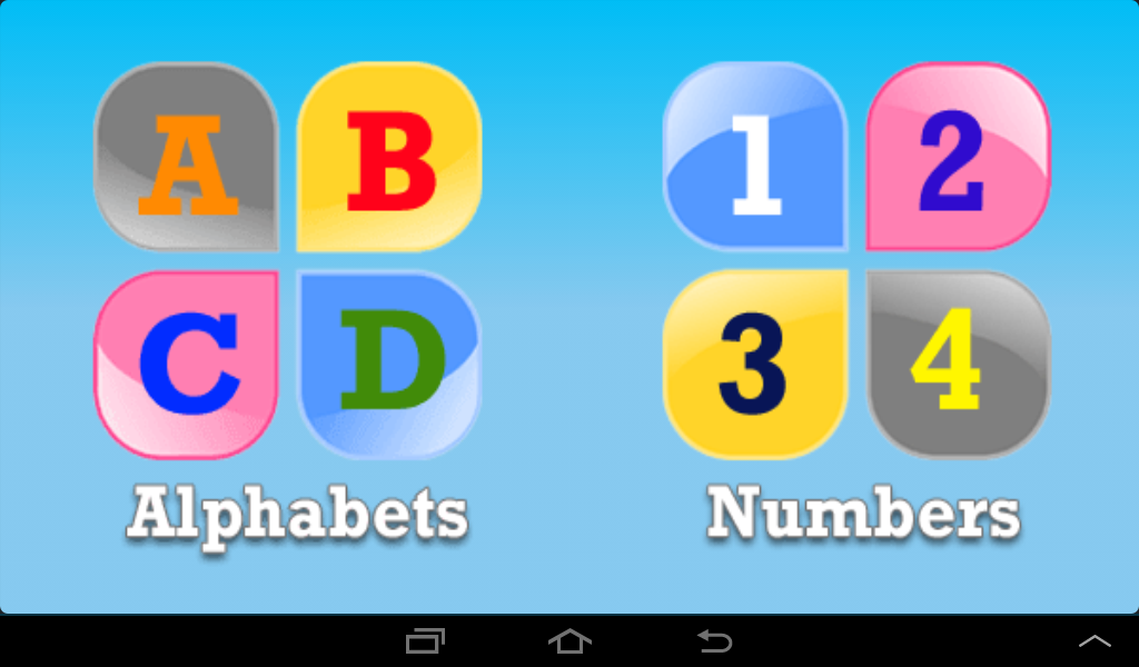 Alphabets & Numbers for Kids helps to learn English alphabets in a easy way. - App on Amazon ...