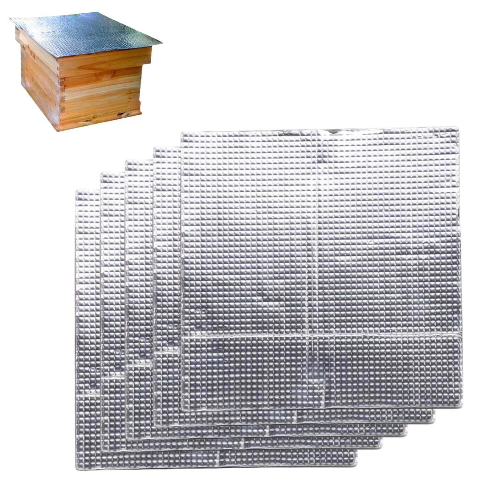 Amazon.com: 5X Beehive Reflective Film Thickened Insulation Pad Bee ...