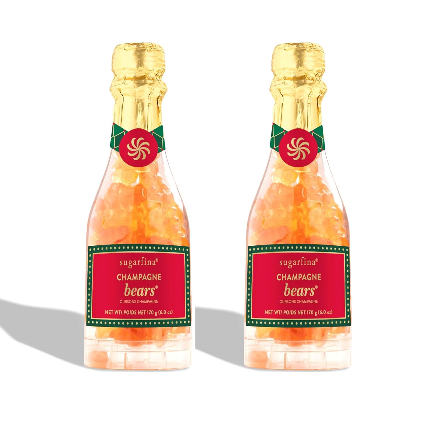 Amazon.com : Sugarfina Holiday Champagne Gummy Bears Celebration Bottle ...