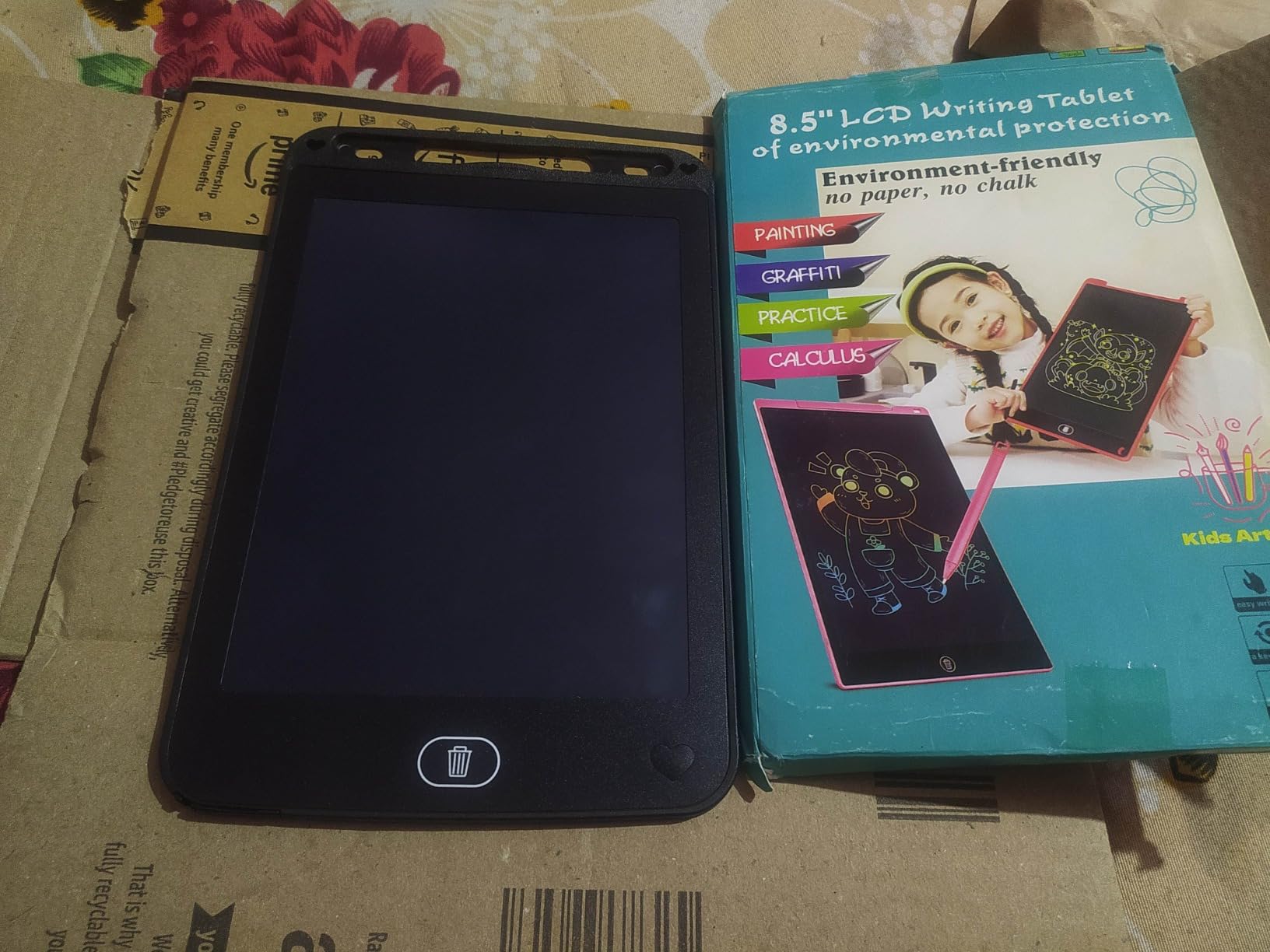 Buy Graphene LCD Pad for Writing Tablet for Kids 8.5-Inch Digital Magic ...