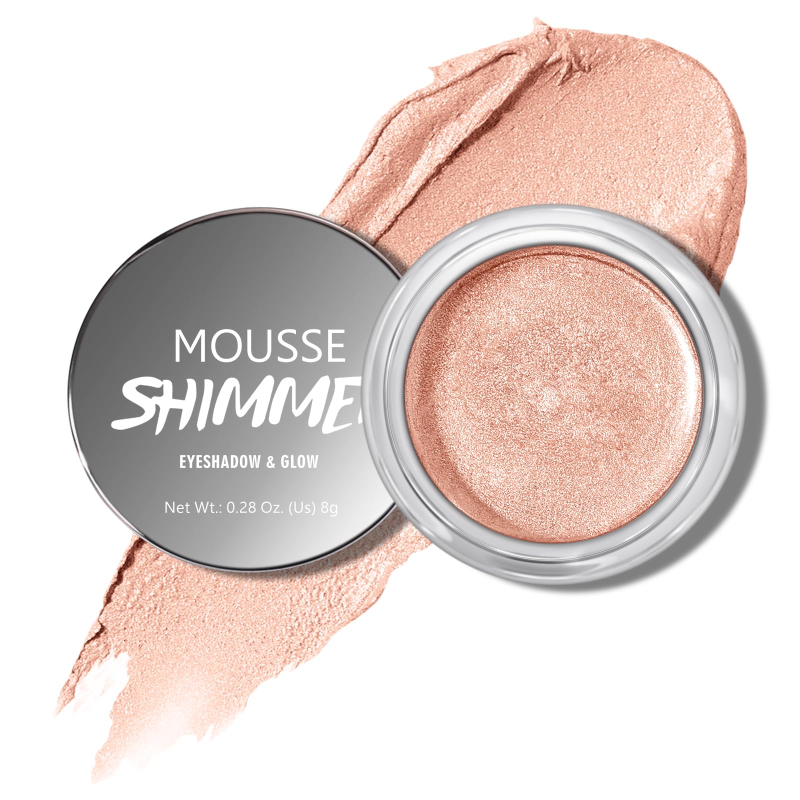 Snapklik.com : Shimmer Cream Eyeshadow, Metallic Mousse Mini Single ...
