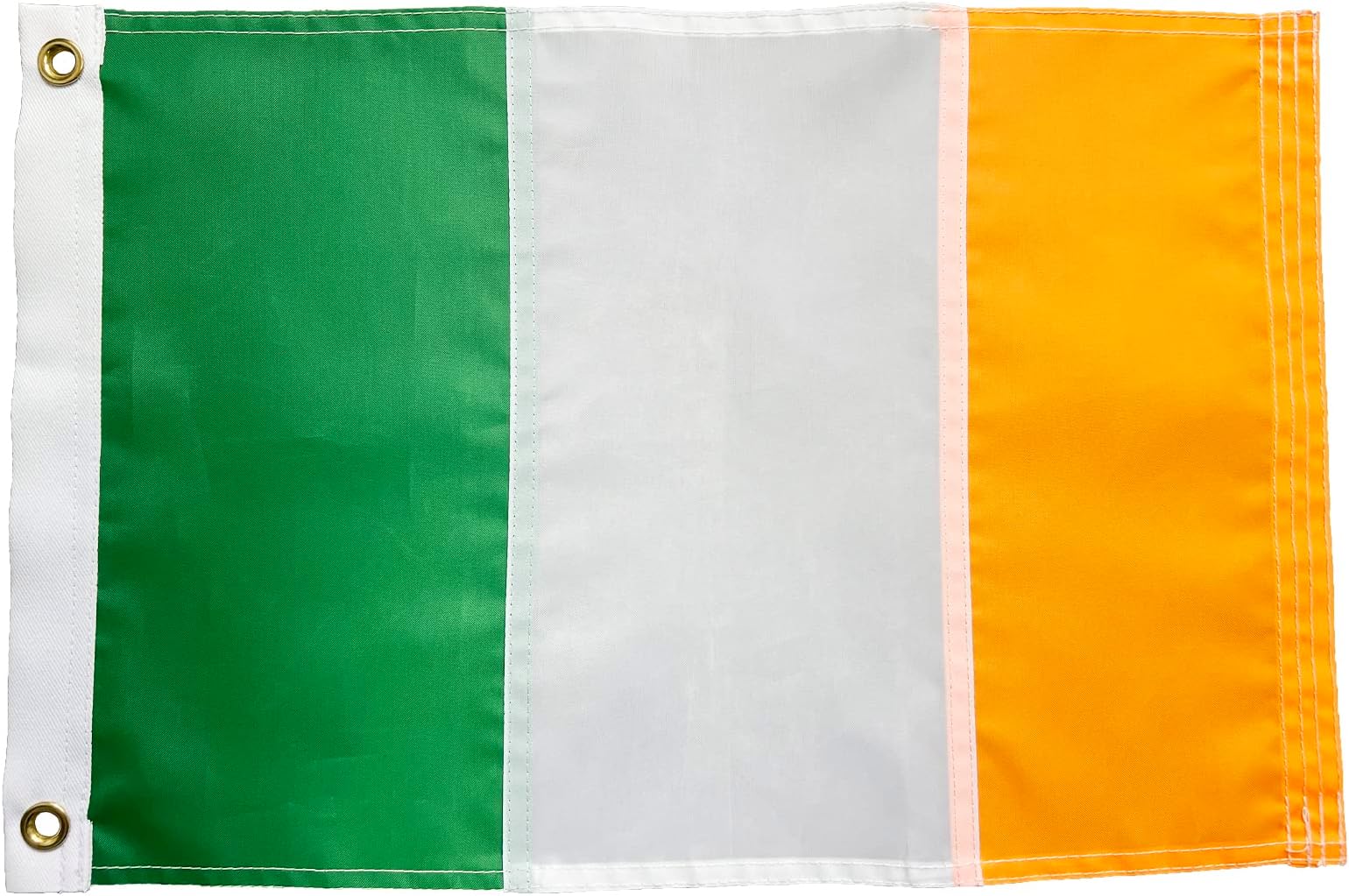 Amazon.com : ANJOR Ireland Flag 3x5Fts Irish National Flag with Brass ...