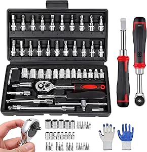 Amazon.com: GDSAFS Cordless Slim Ratchet Set, New Slim Electric Ratchet ...