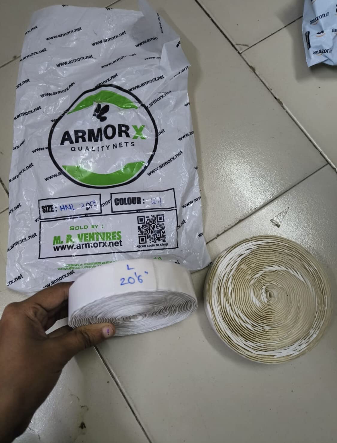 ARMORX Self Adhesive Fastener Hook & Loop Multi-Functional Mounting ...