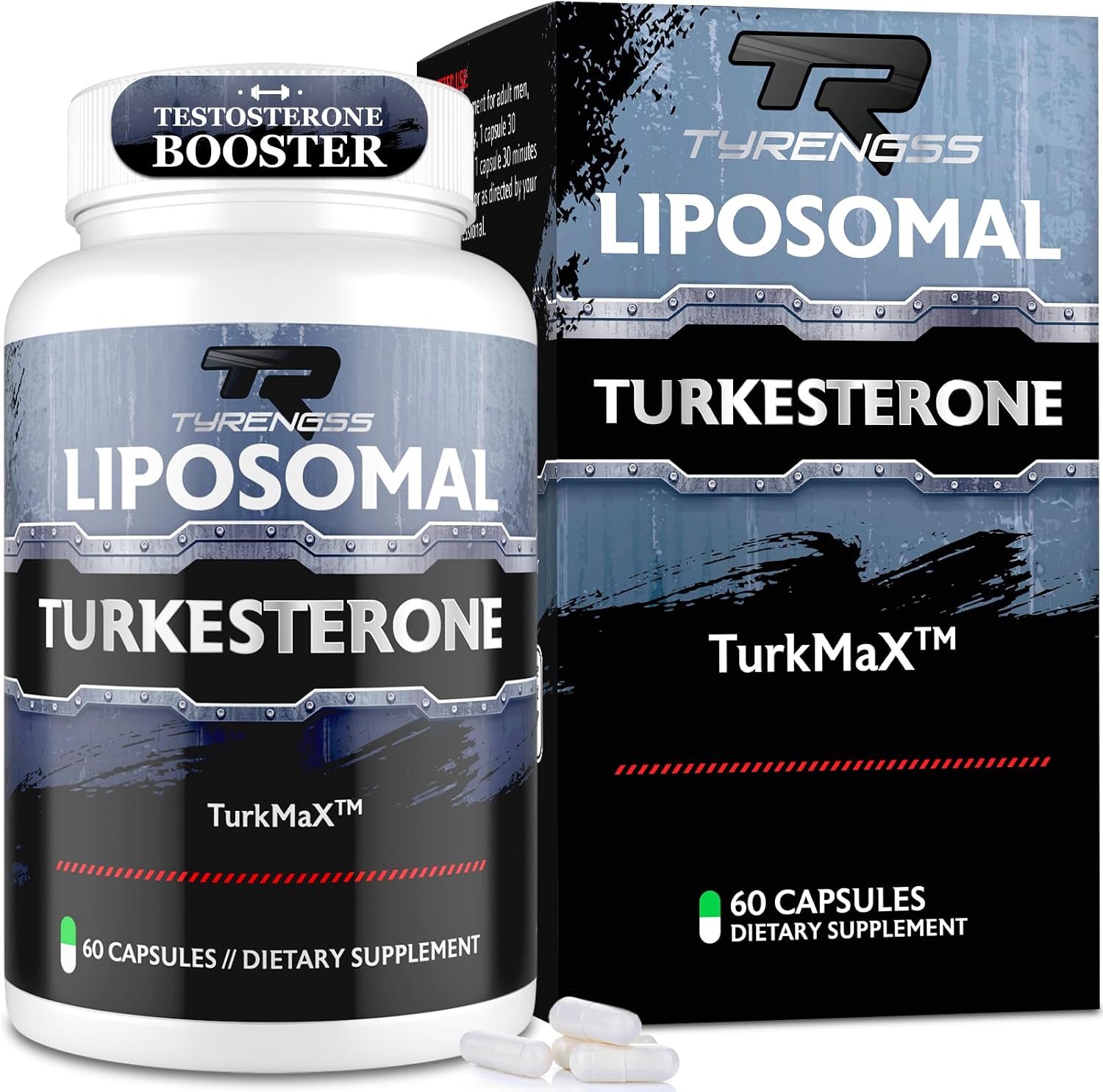 Liposomal Turkesterone Supplement for Men - Testosterone Supplement for ...
