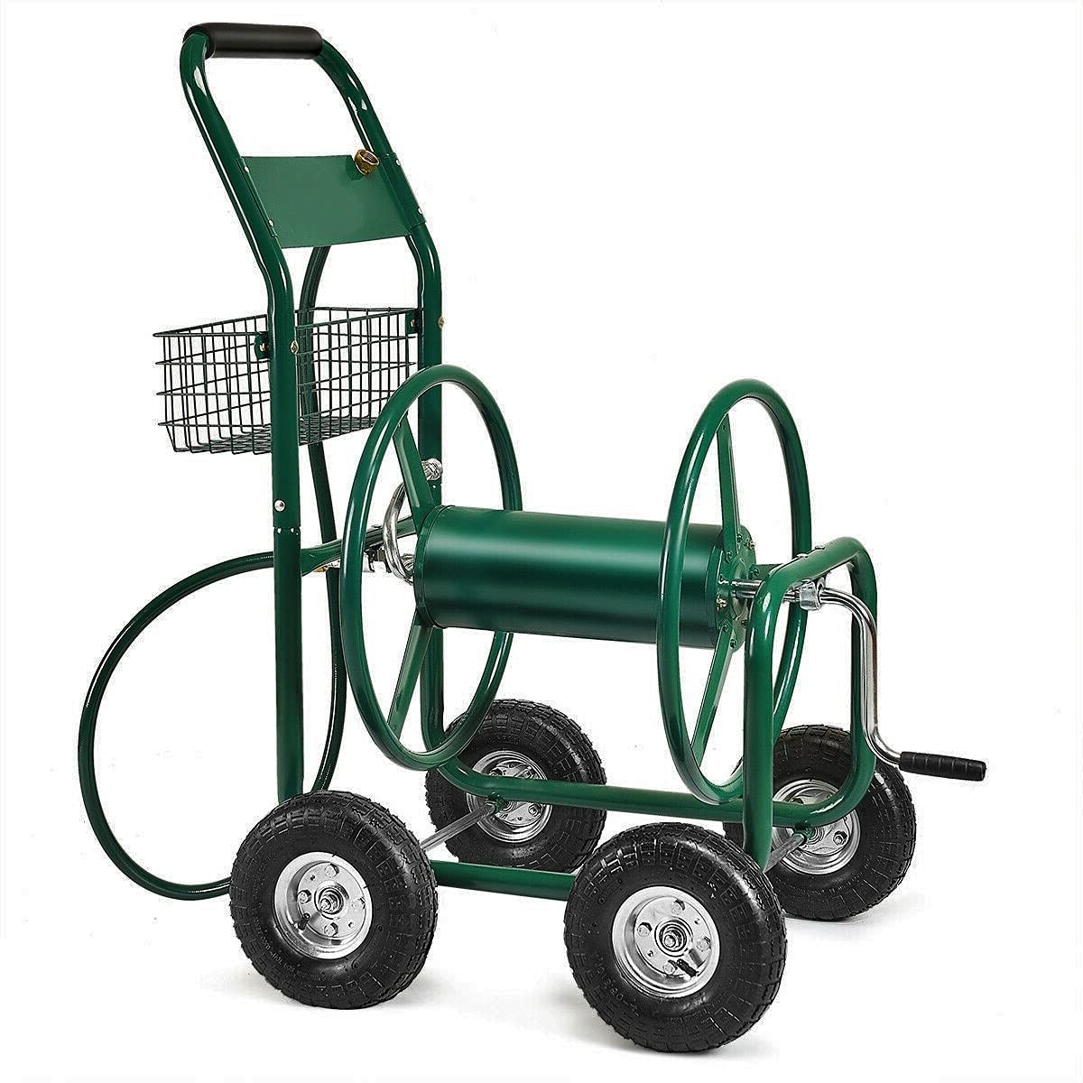 Buy Garden Water Hose Reel Cart 300FT Outdoor Patio Yard Water ing ...