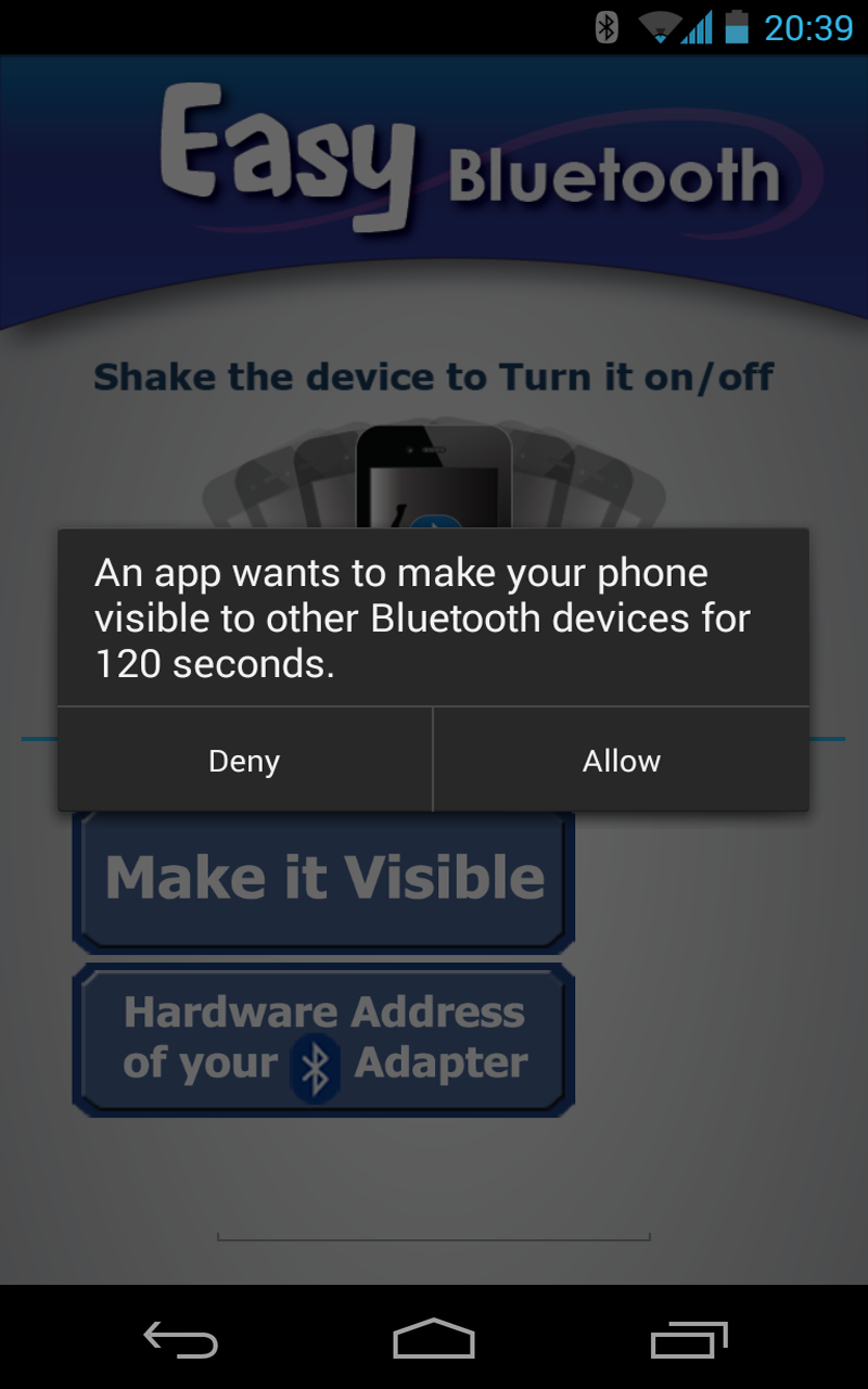 Easy Bluetooth - App on Amazon Appstore