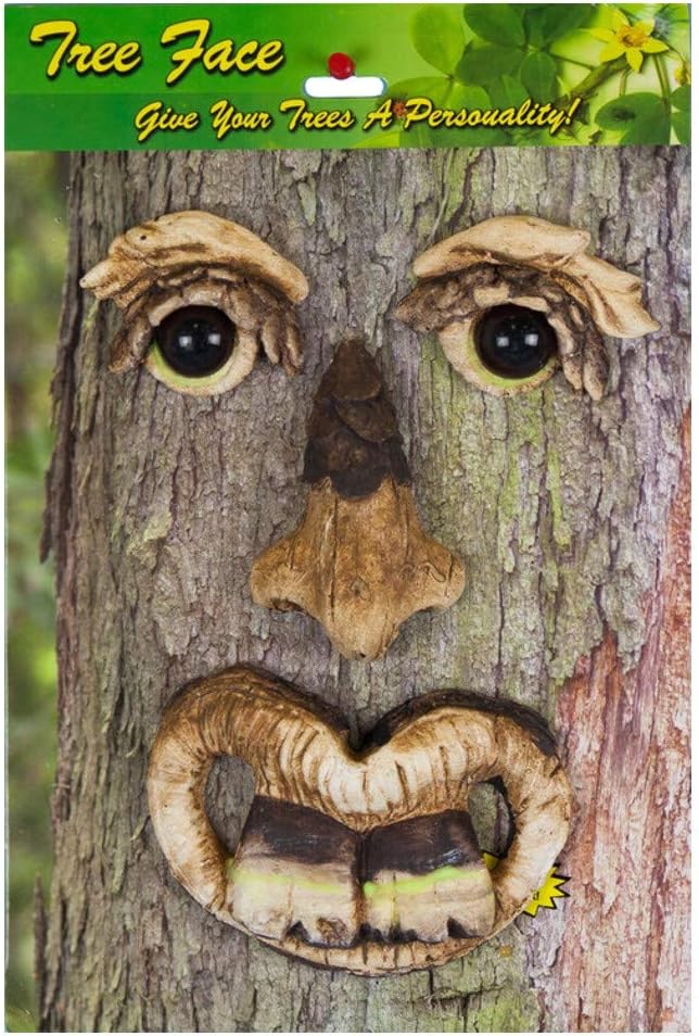 Amazon.com: Bucky Tree Face Lawn, Yard and Garden Decoration : Patio ...