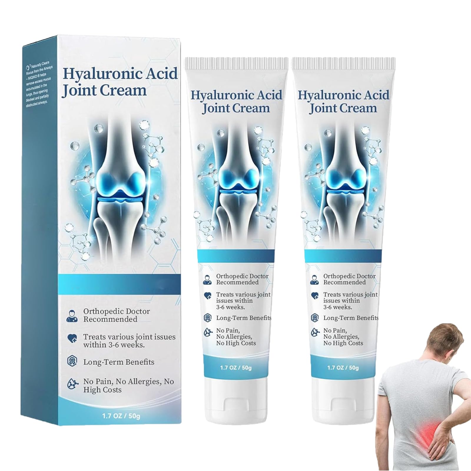 Amazon.com : ArthroHeal Hyaluronic Acid Joint R-epair Cream,Hyaluronic ...