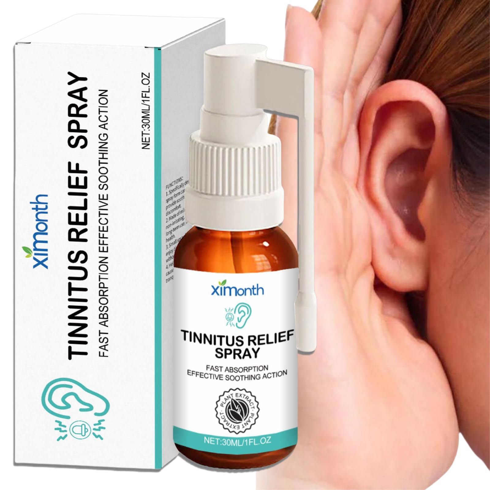 Buy Tinnitus Spray,Ear Ringing Spray,Ear Tinnitus Sprays,Blocked Ears ...