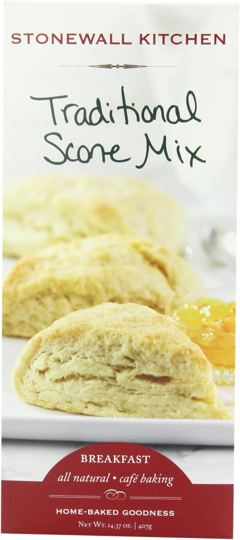 Amazon.com: Stonewall Kitchen Traditional Scone Mix, 14.37-Ounce Boxes ...