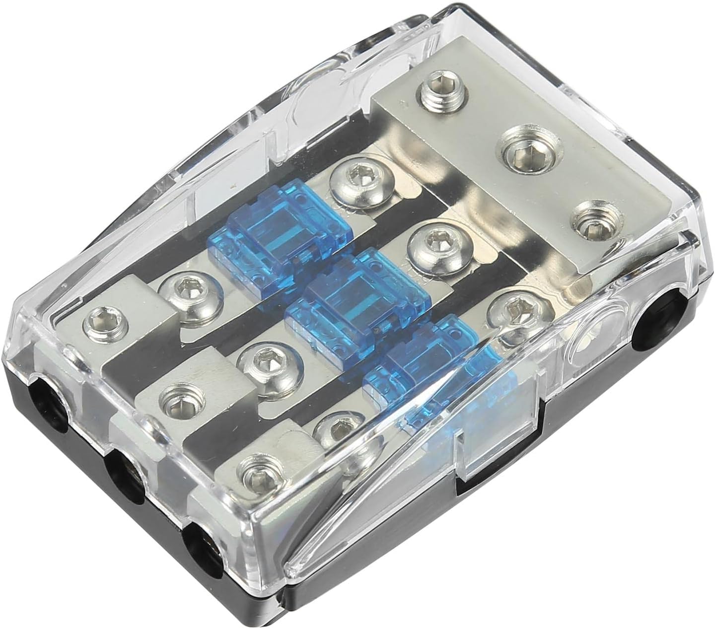 Amazon.com: X AUTOHAUX AFS Fuse Holder Distribution Block 3 Way with 60 ...