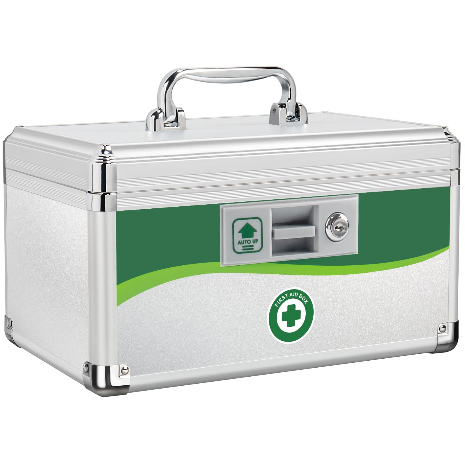 Amazon.com: ZORVIDSON Medicine Lock Box, First Aid Safe Medication ...