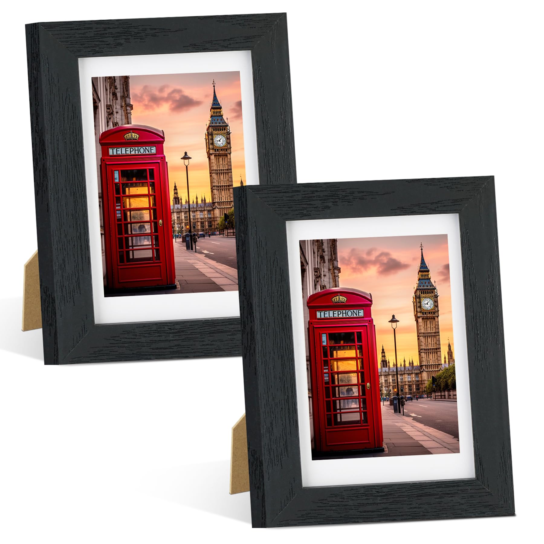 Snapklik.com : Nacial 4x6 Picture Frame Set Of 2, Picture Frames