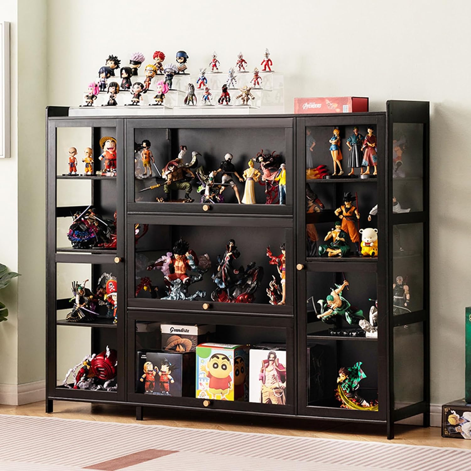 JSDMBD Acrylic Display Riser Shelf for Pops Figures, Clear Large 3/4 ...