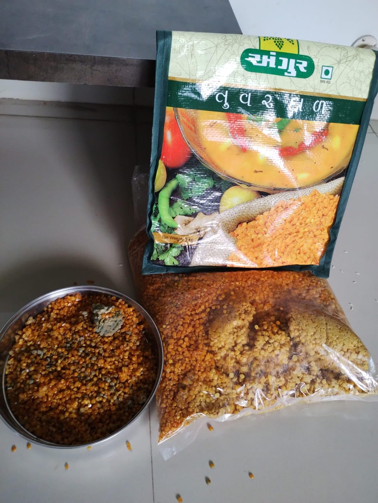 Angur Oily Toor Dal 5Kg : Amazon.in: Grocery & Gourmet Foods
