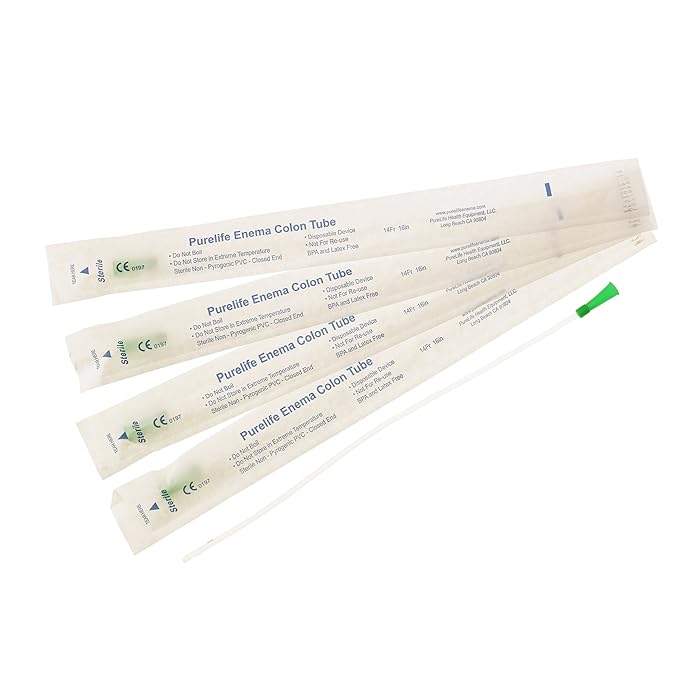 Buy Colon Tube for Enemas -5 Pack Disposable Colon Tubes for Gerson ...