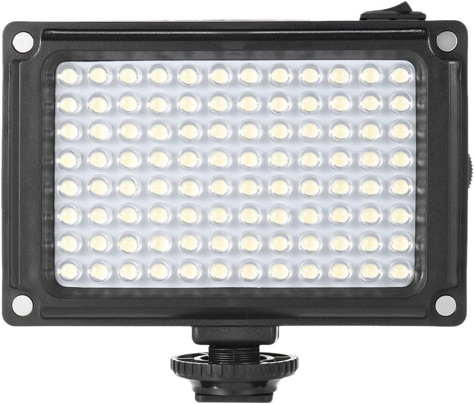 Neewer 176 LED 5600K Ultra Bright Dimmable on Camera Video Light with 1 ...