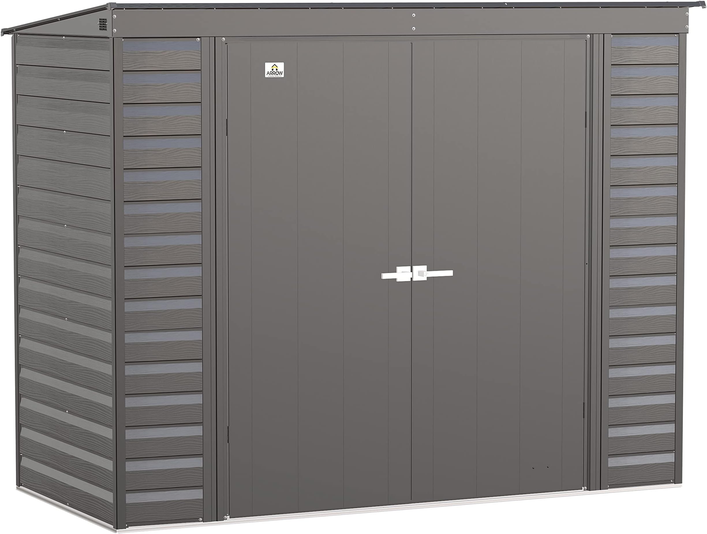 Amazon.com : Handy Home Products Cambria 10x4 Outdoor Wood Storage Shed ...