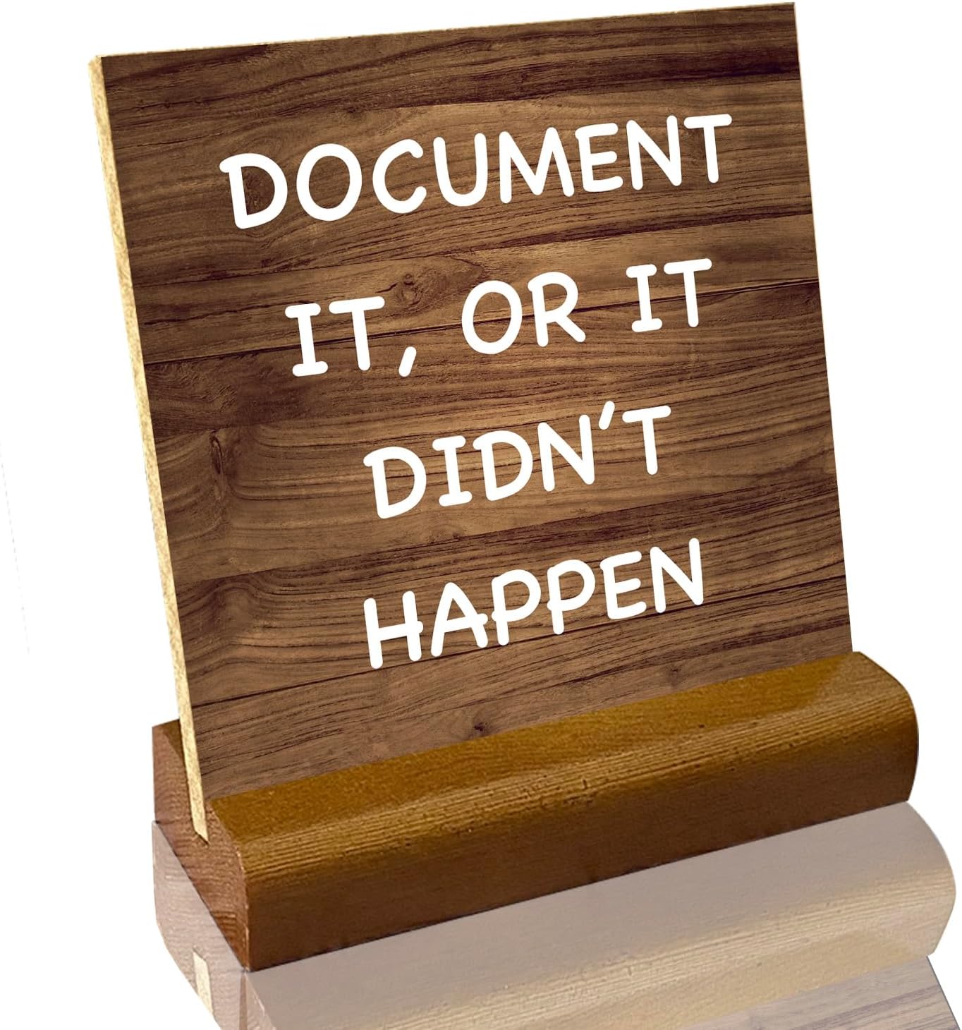 Amazon.com: Humor Office Decor for Women Men - Document It or It Didn't ...