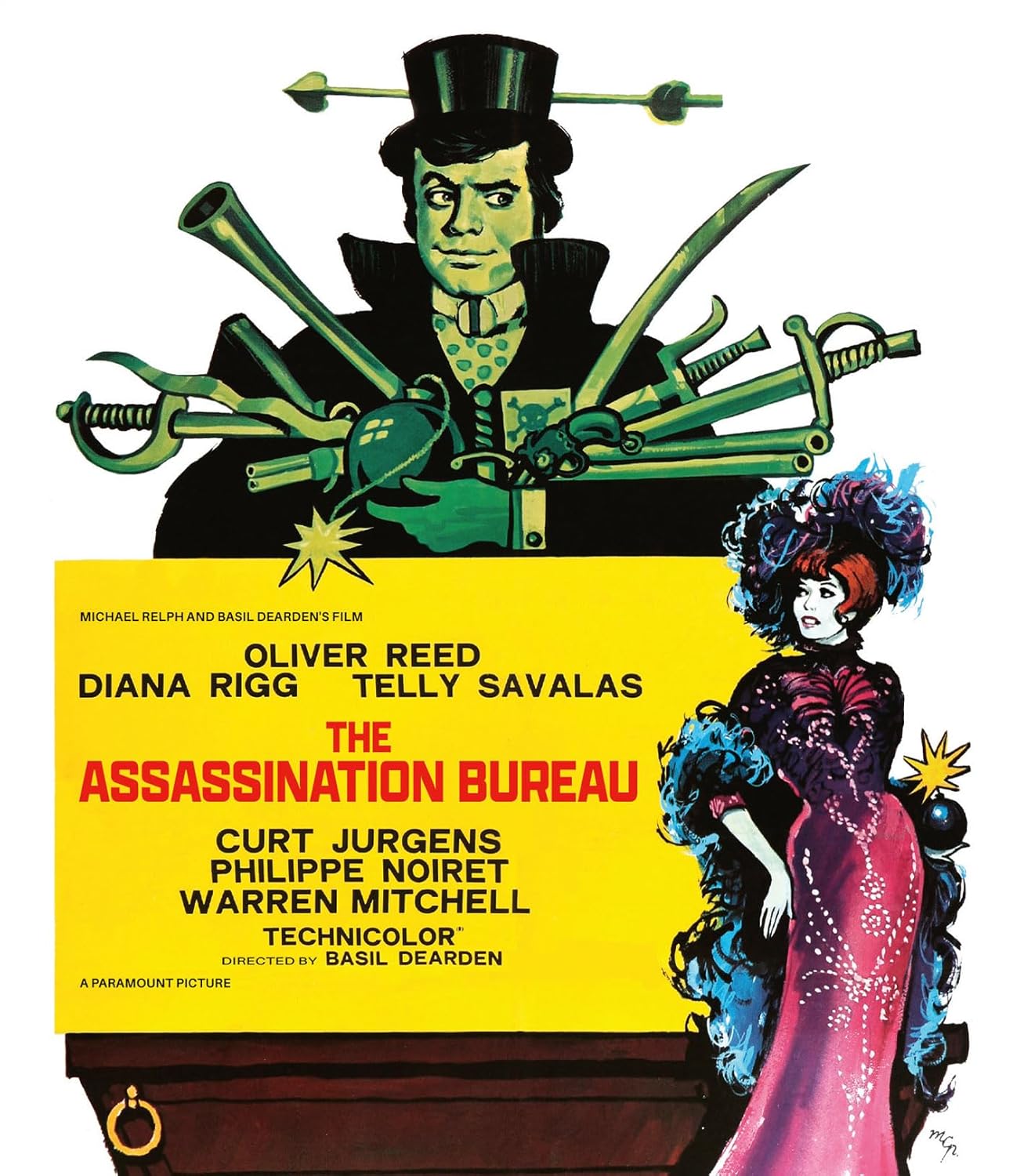 Amazon.com: The Assassination Bureau [Blu-ray] : Various, Annabella ...