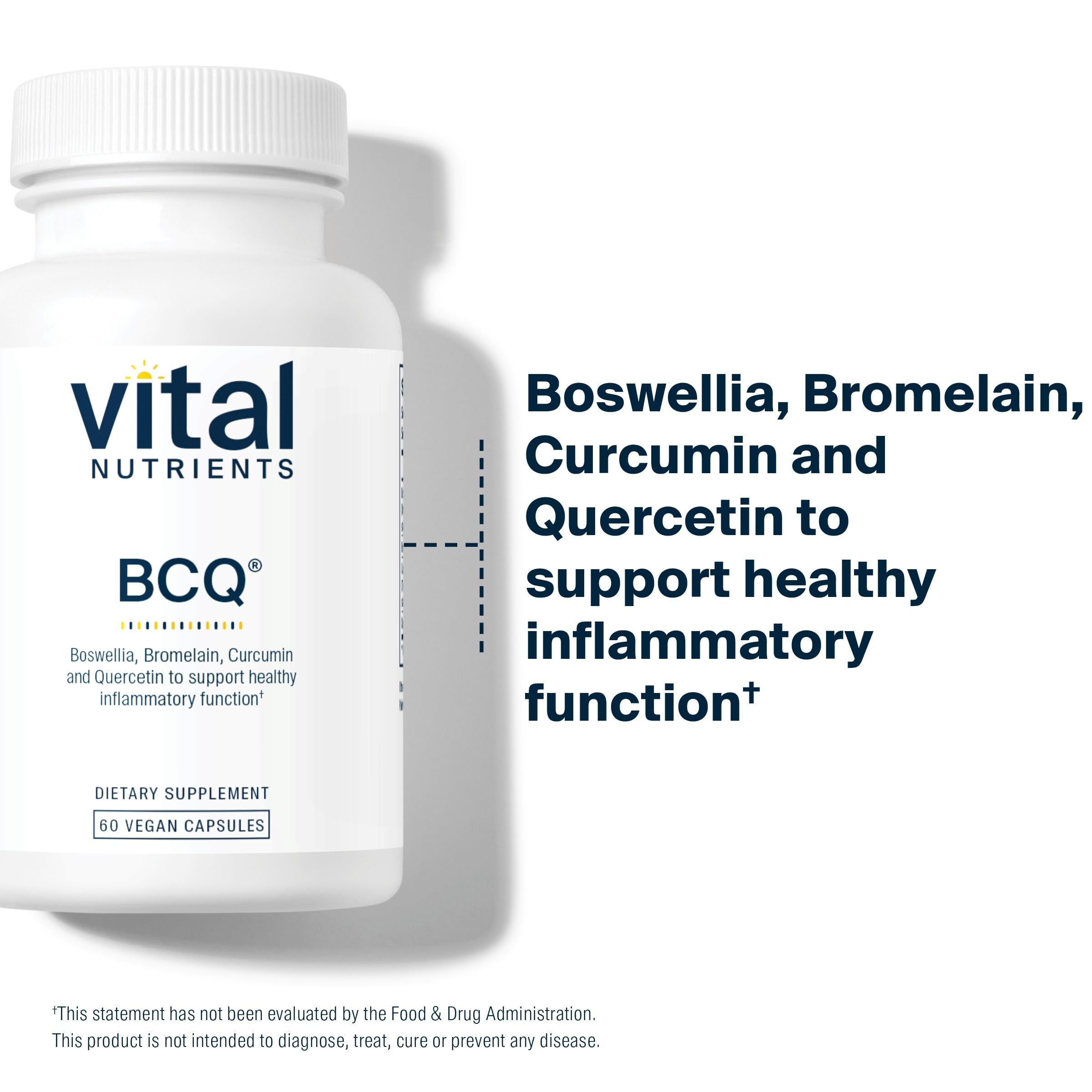 Snapklik.com : BCQ Vegan Boswellia, Bromelain, Curcumin & Quercetin ...