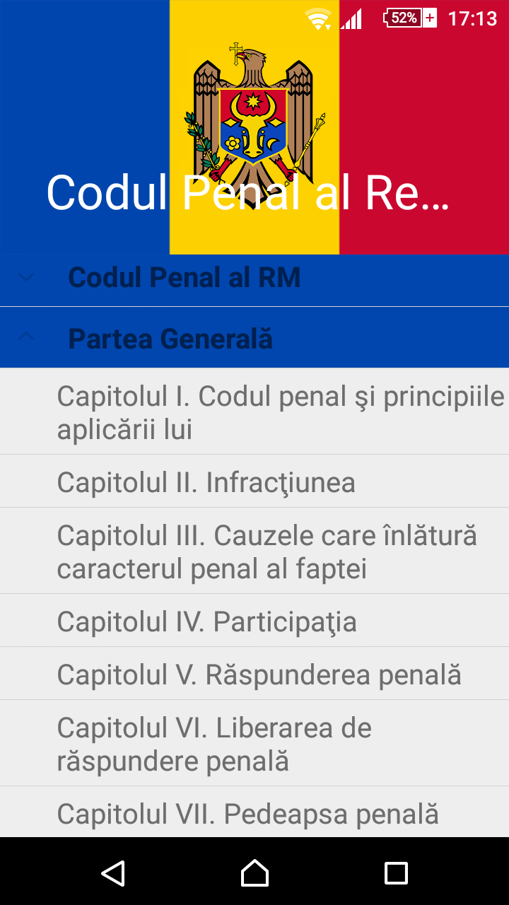 Codul Penal al RM:Amazon.com:Appstore for Android