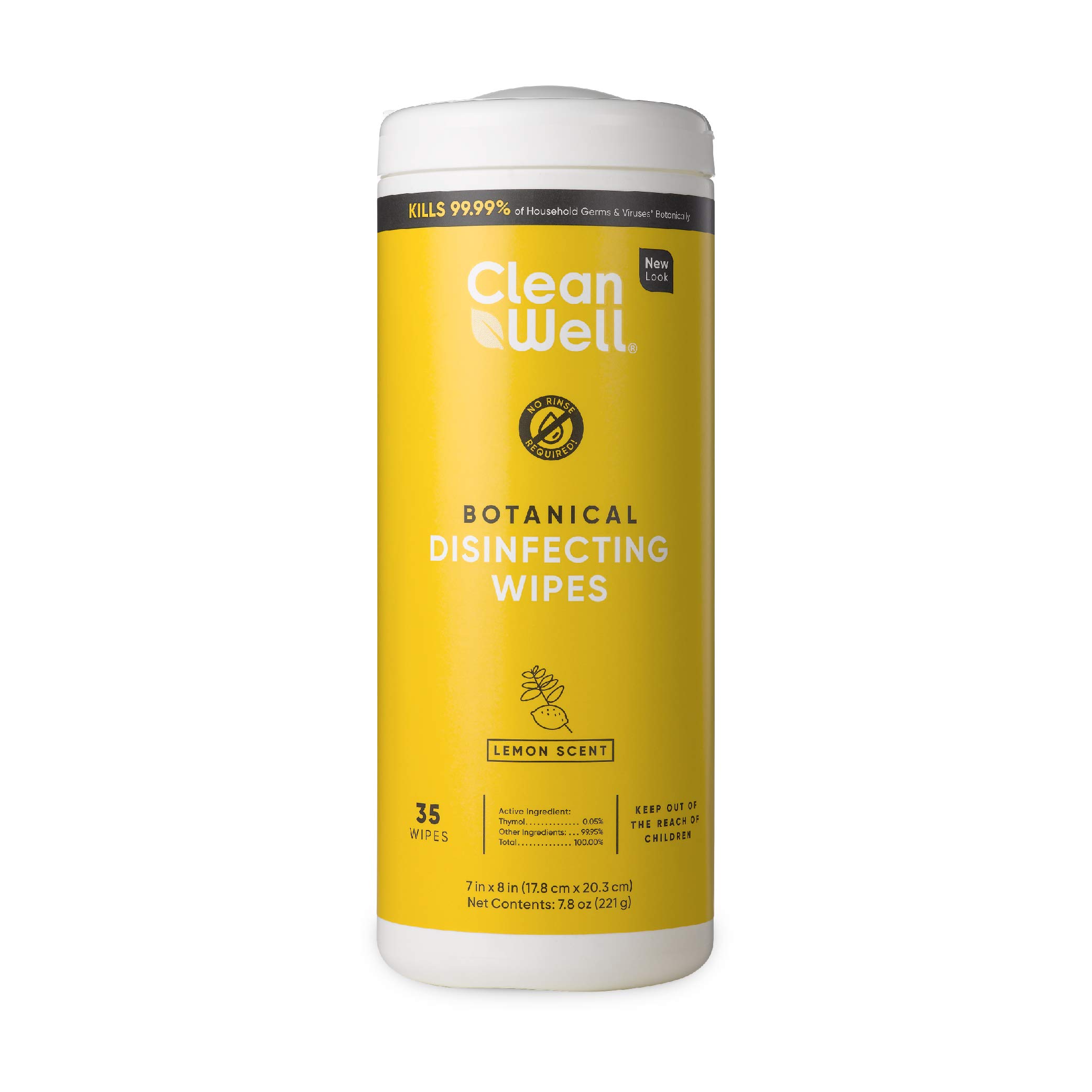 Cleanwell Botanical Disinfectant All Purpose Cleaner Lemon at Krista ...