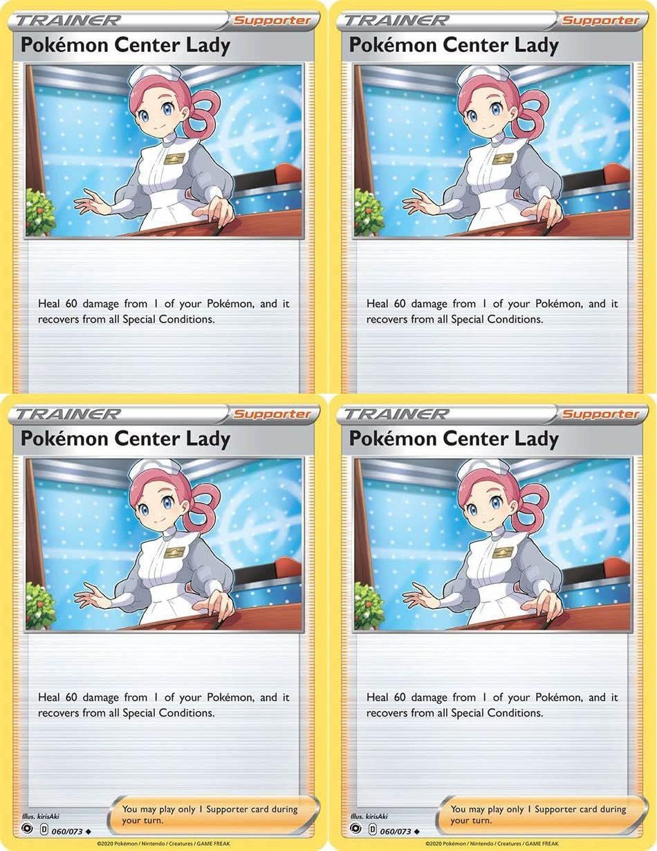 Amazon.com: Pokemon Center Lady 060/073 - Champion's Path - Pokemon ...
