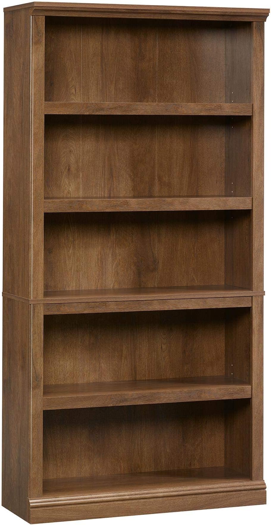 Amazon.com: Home Square Solid Wood 84" Bookcase Set with Six Shelf, Set ...