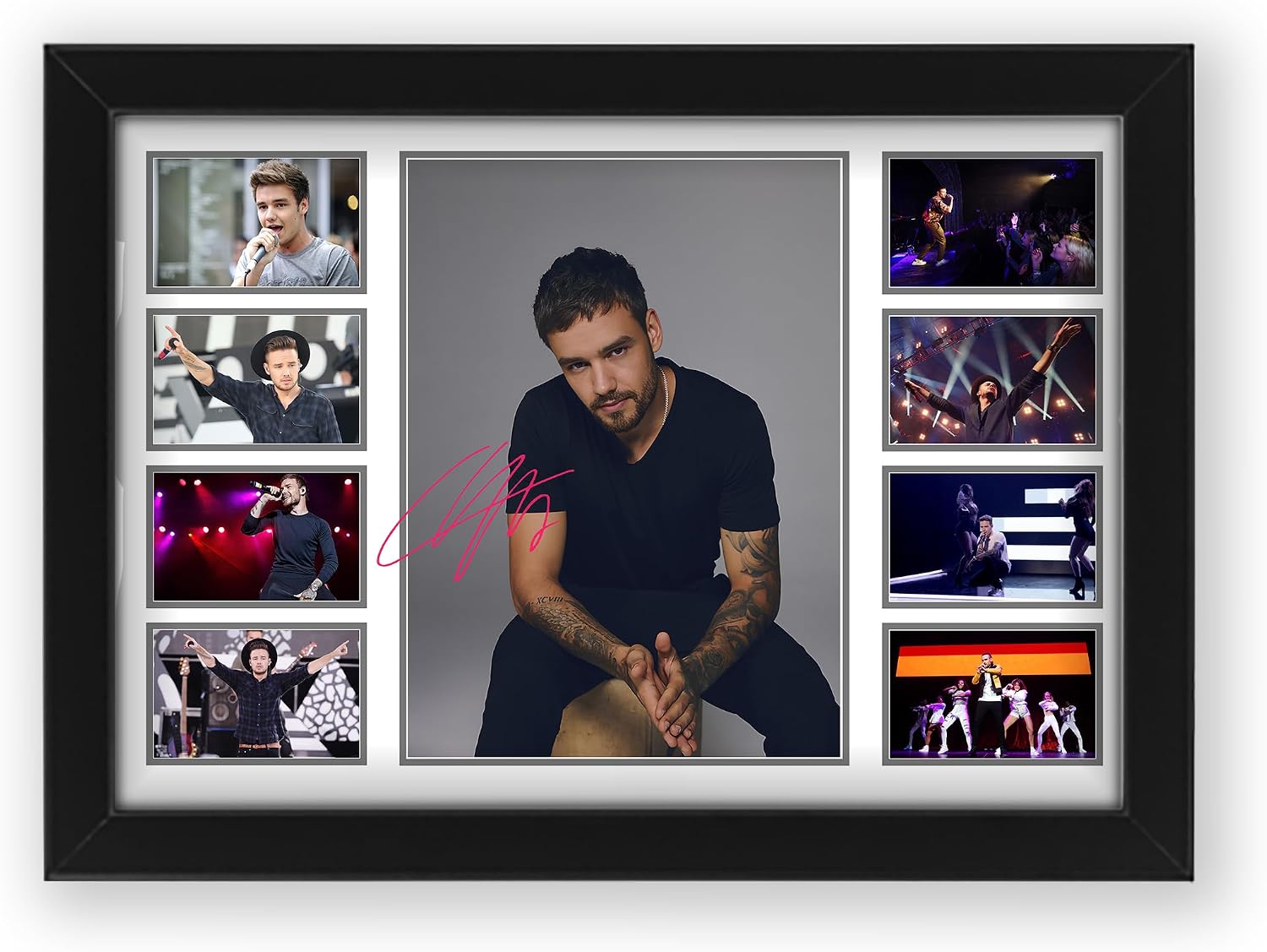 Liam Payne Signed Poster Print - Limited Edition Autograph Fan Gift ...