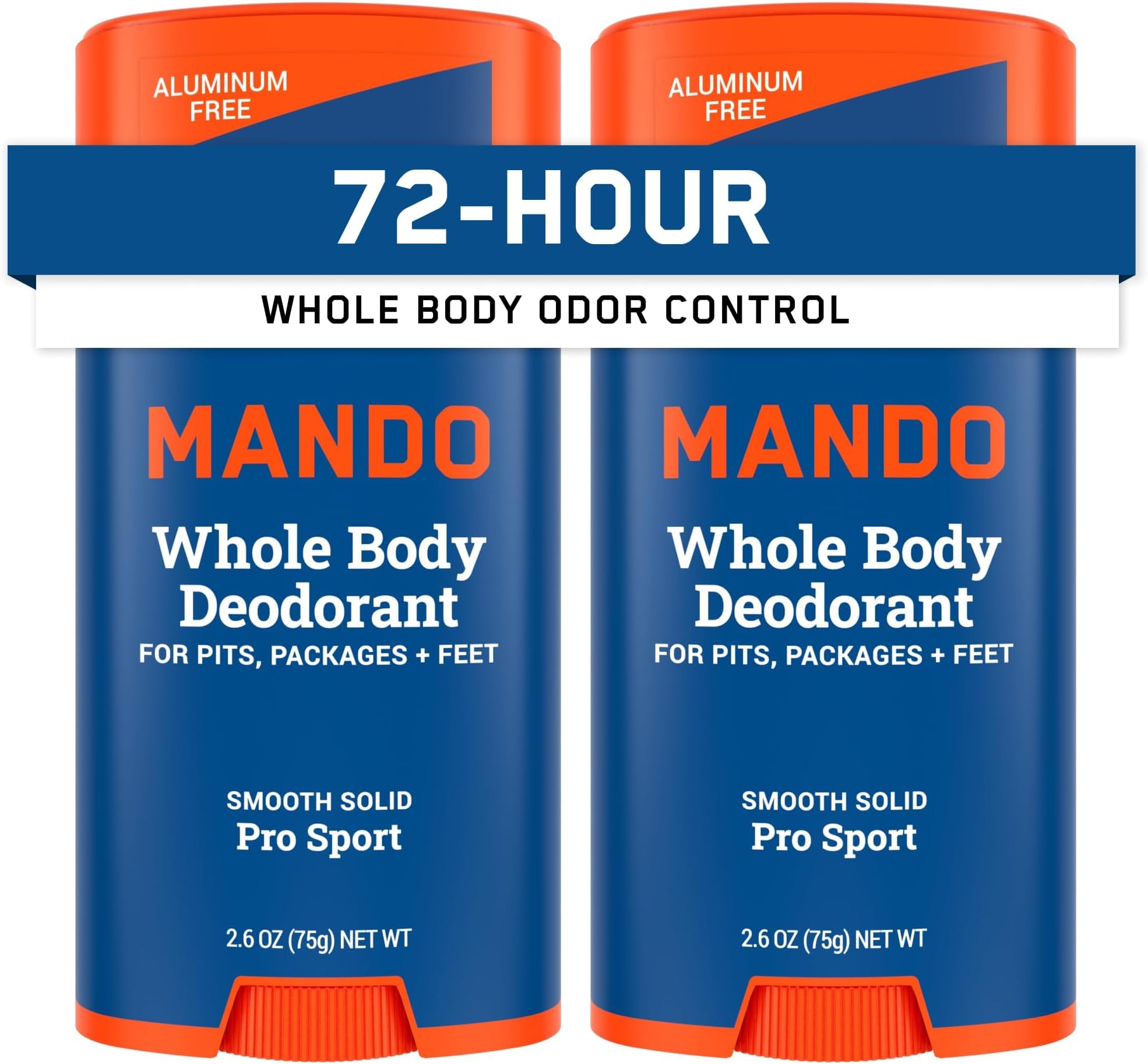 Amazon.com : Mando Whole Body Deodorant For Men - Smooth Solid Stick ...
