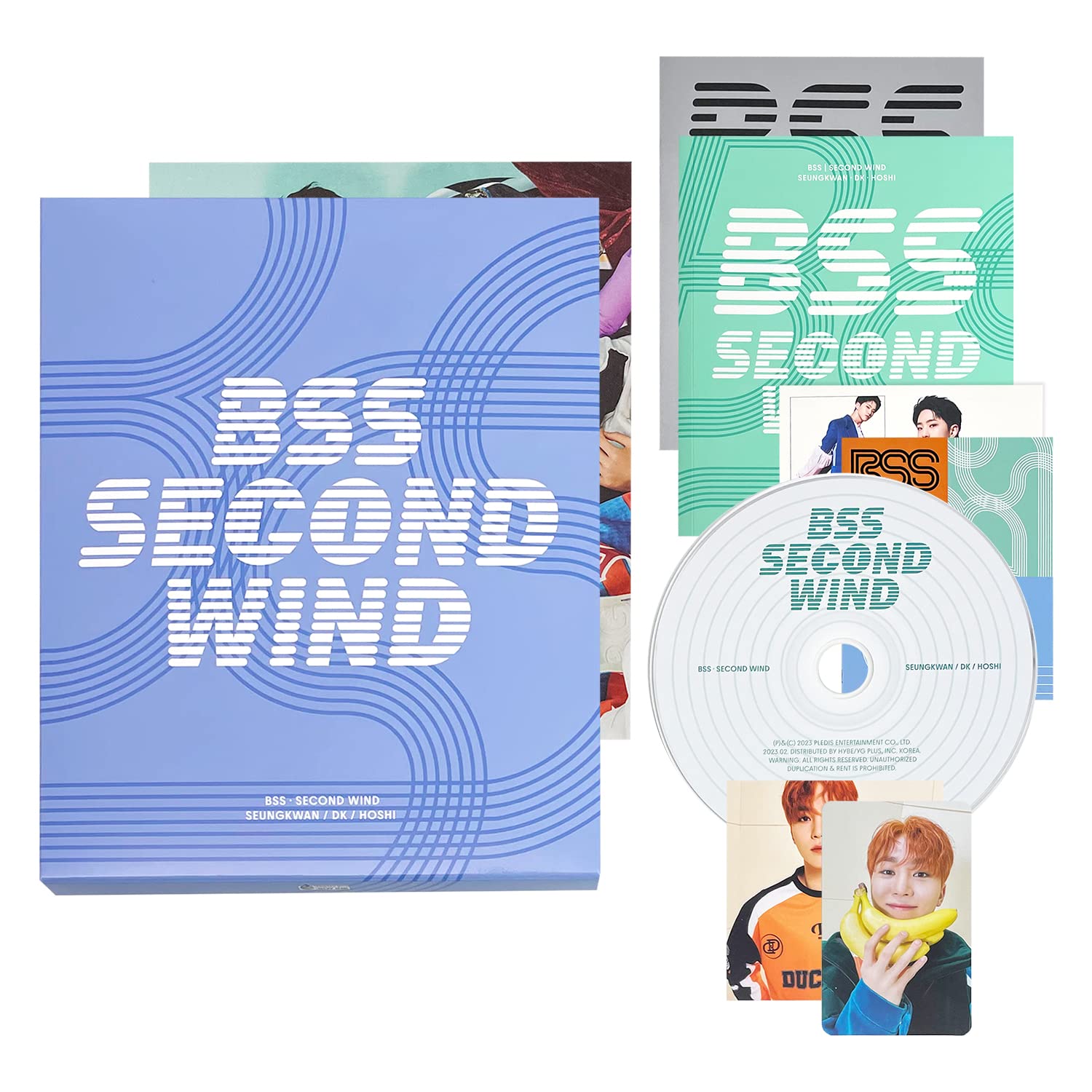 BSS - 1st Single Album Out Box + Photo Book + Lyric Book + CD-R + Photo ...