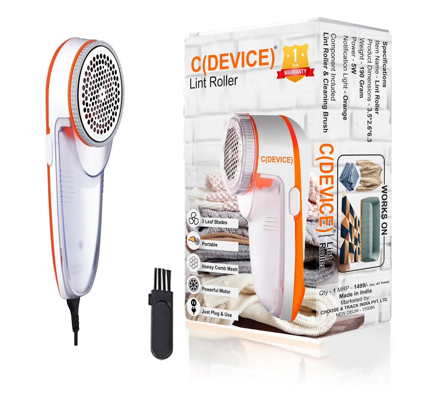 Buy C (DEVICE) lint Roller Electric Lint Roller for Clothes, Electric ...