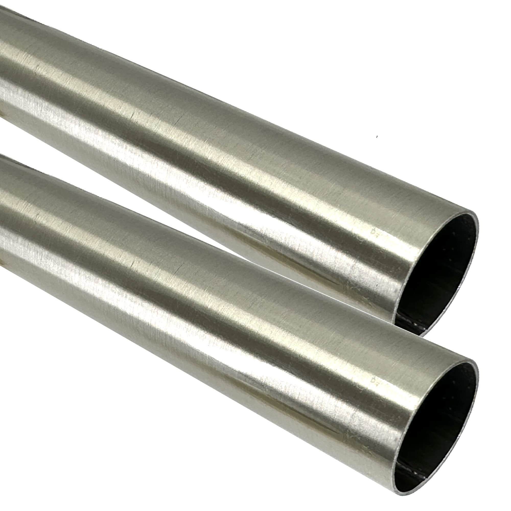 Amazon.com: 48" HEAVY DUTY Round Closet Rod | 32mm Diameter | Satin ...