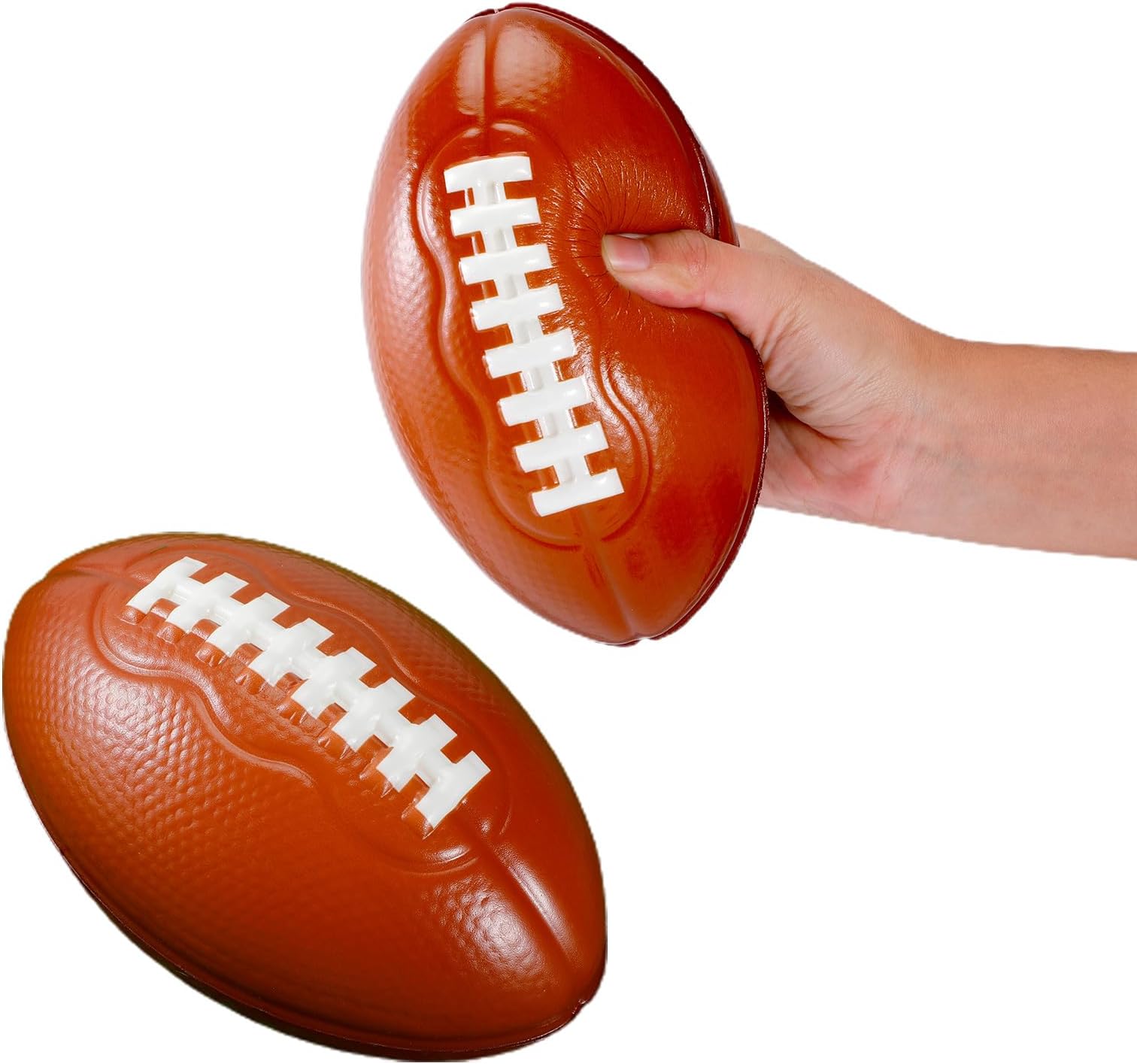 Amazon.com: Amscan Football Soft Sports Ball-1 Pc, 5" x 3 7/8 ...