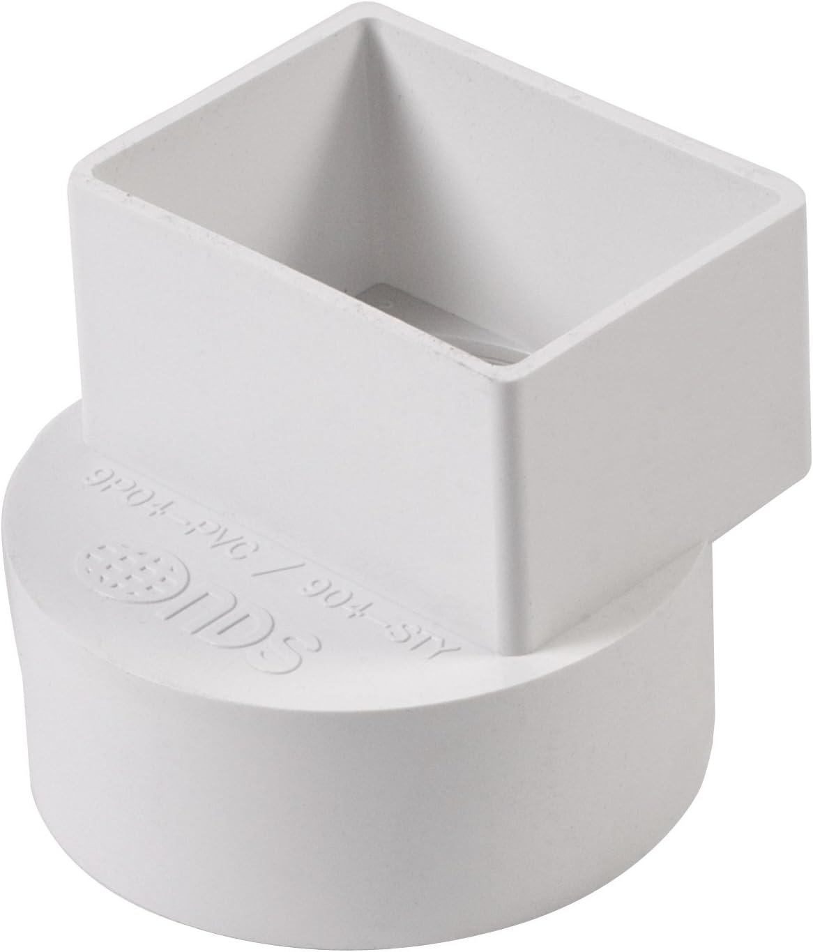 Amazon.com: NDS 9P04 PVC Offset Downspout Adapter, Connects 2X3-Inch ...