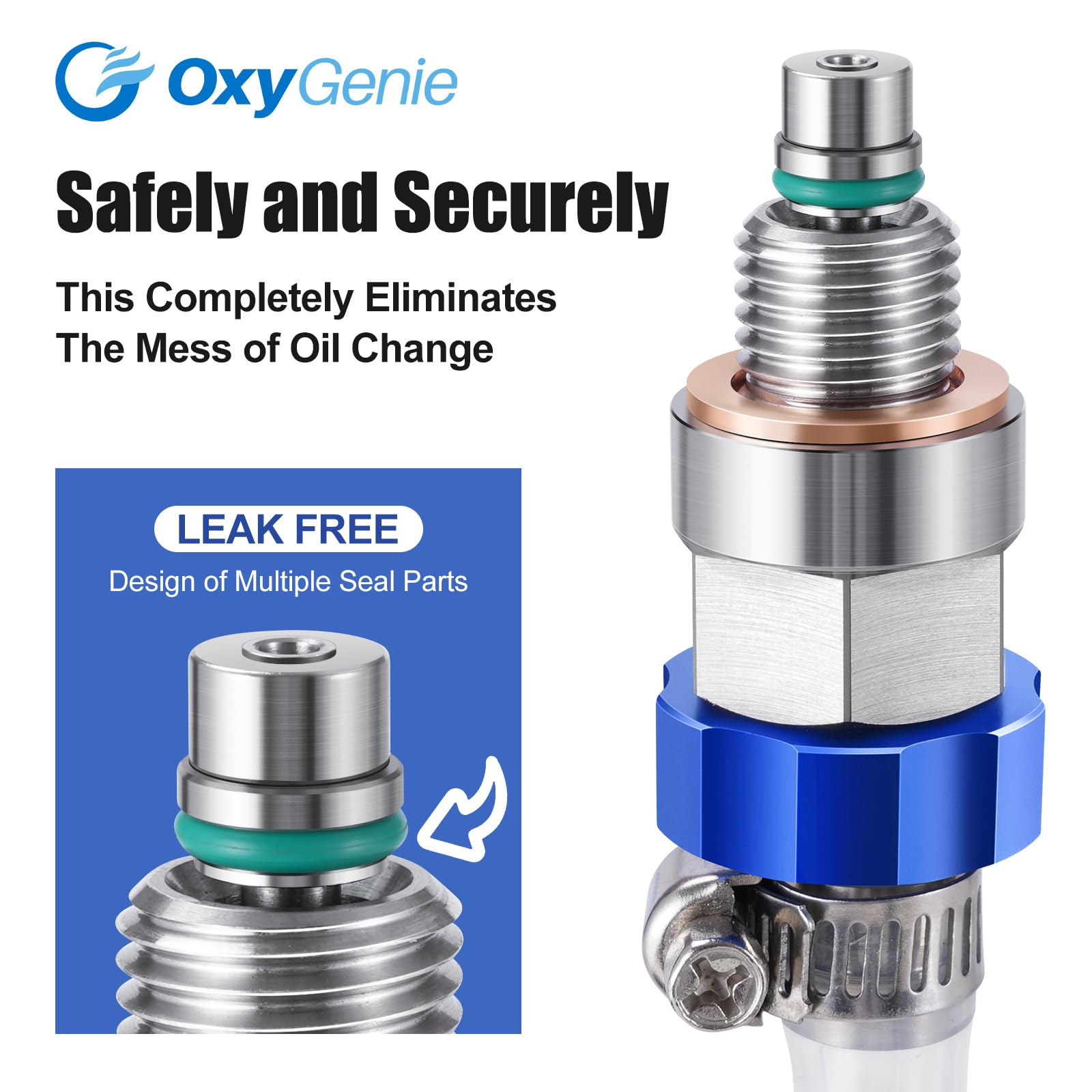 Snapklik.com : M14 X 1.5 Magnetic Stainless Steel Oil Drain Valve Oil ...