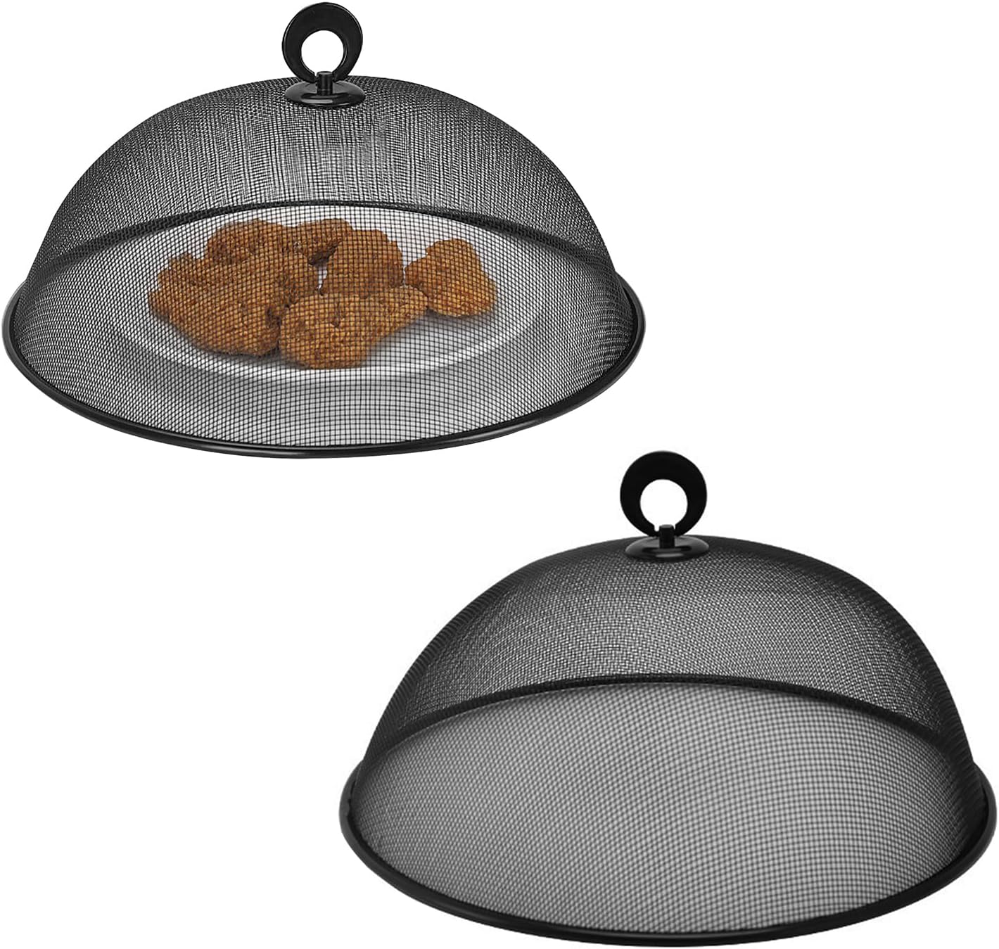 Amazon.com: Metal Mesh Screen Food Cover with Handle, 10.6 inch Round ...
