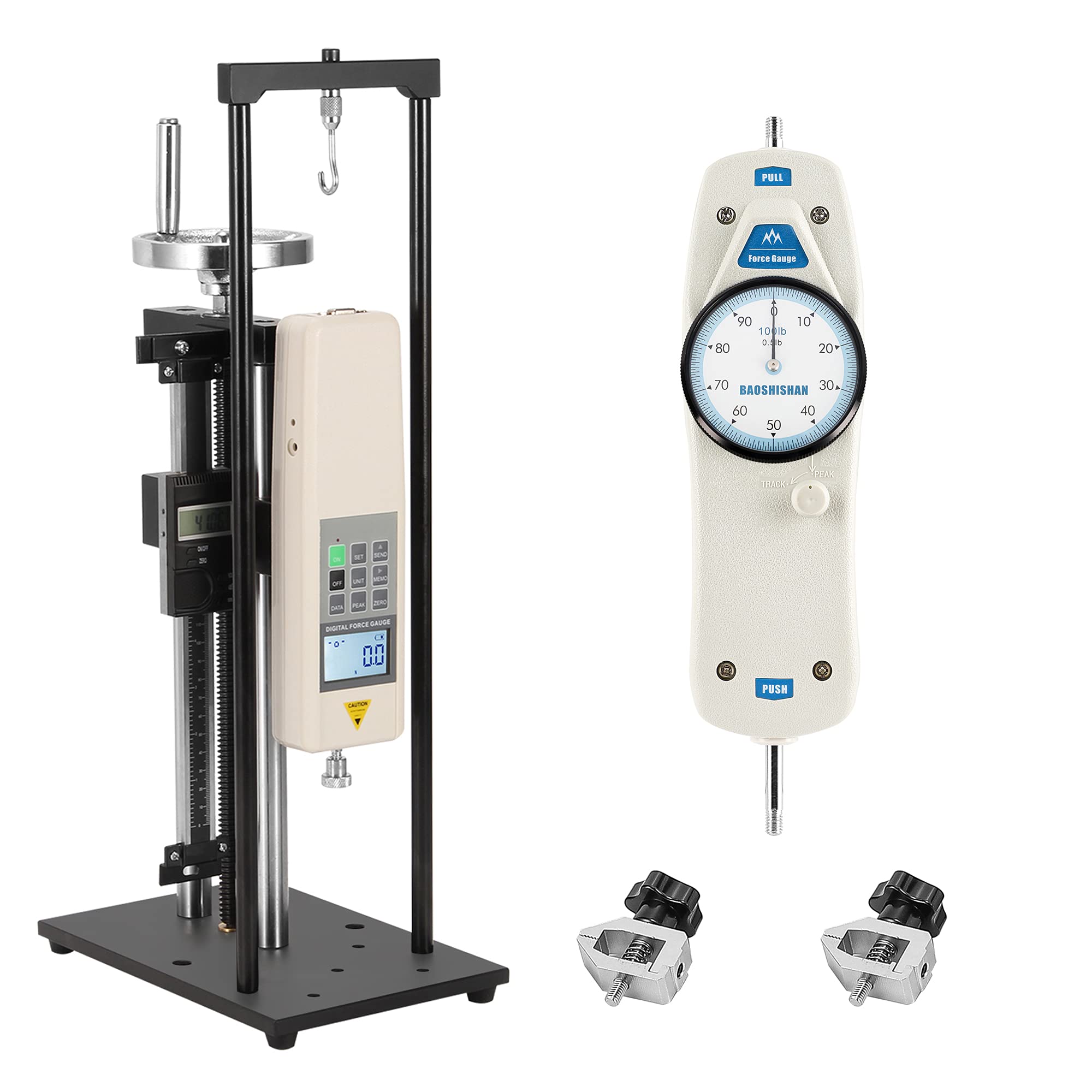 Baoshishan Dl 100lb Force Gauge Hlb Push Pull Test Stand | Desertcart INDIA